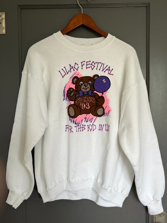 Hanes | Tops | 993 Spokane Lilac Festival Sweatshirt Adult Large L ...